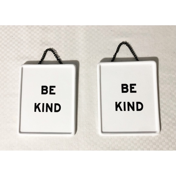 Hearth & Hand | Wall Decor | 2 Hearth Hand Metal Hanging Signsbe Kind ...